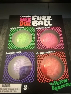 Toys | Needoh Teenie Fuzz Ball | Poshmark